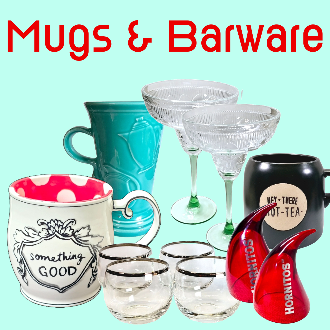 Mugs and Barware – 1WayVintage